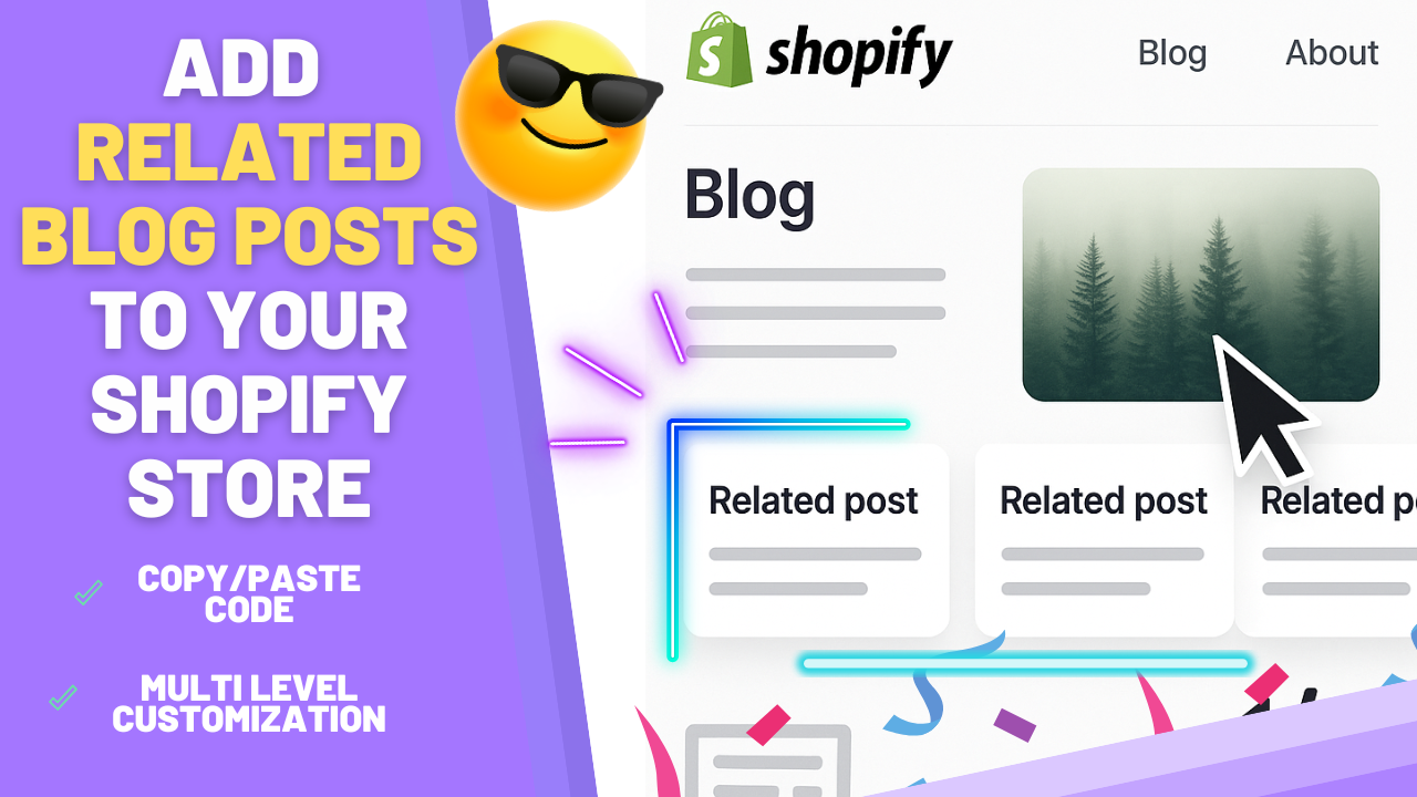 Shopify: How to Show Related Blog Posts (by tags or manually) | EZFYCODE